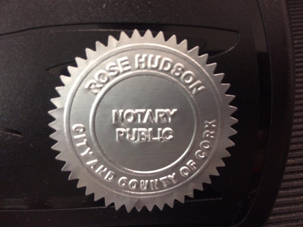 EH, Embossing Press Company Seal | Royal Rubber Stamps
