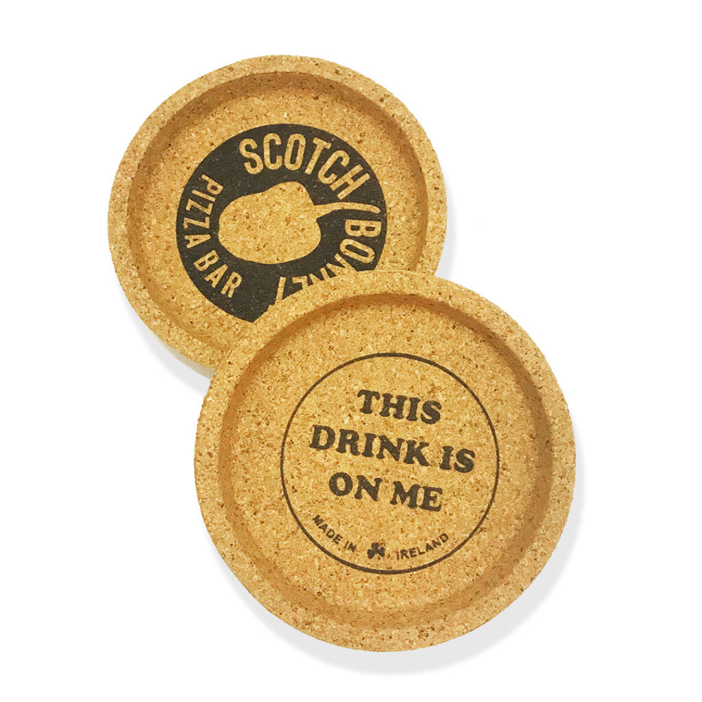Custom Engraved Cork Coasters | Royal Rubber Stamps