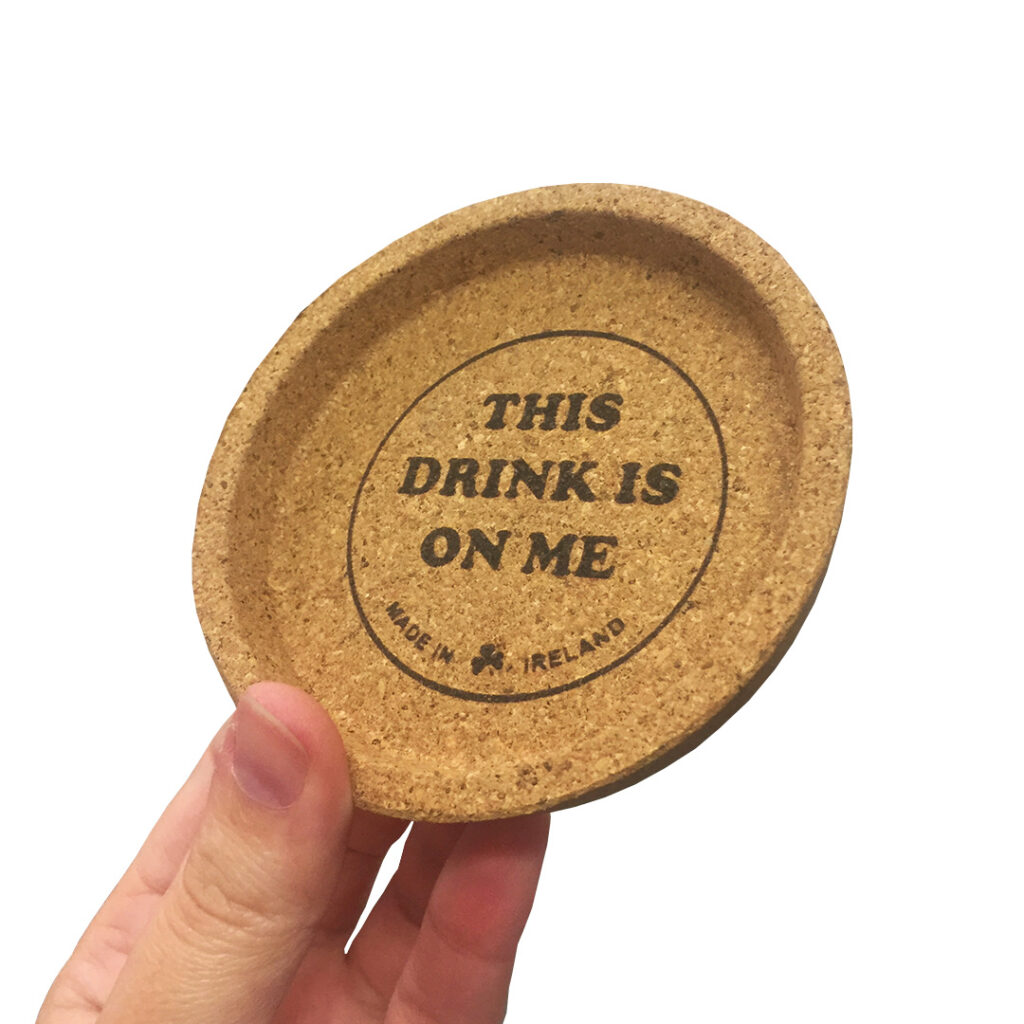 Custom Engraved Cork Coasters | Royal Rubber Stamps