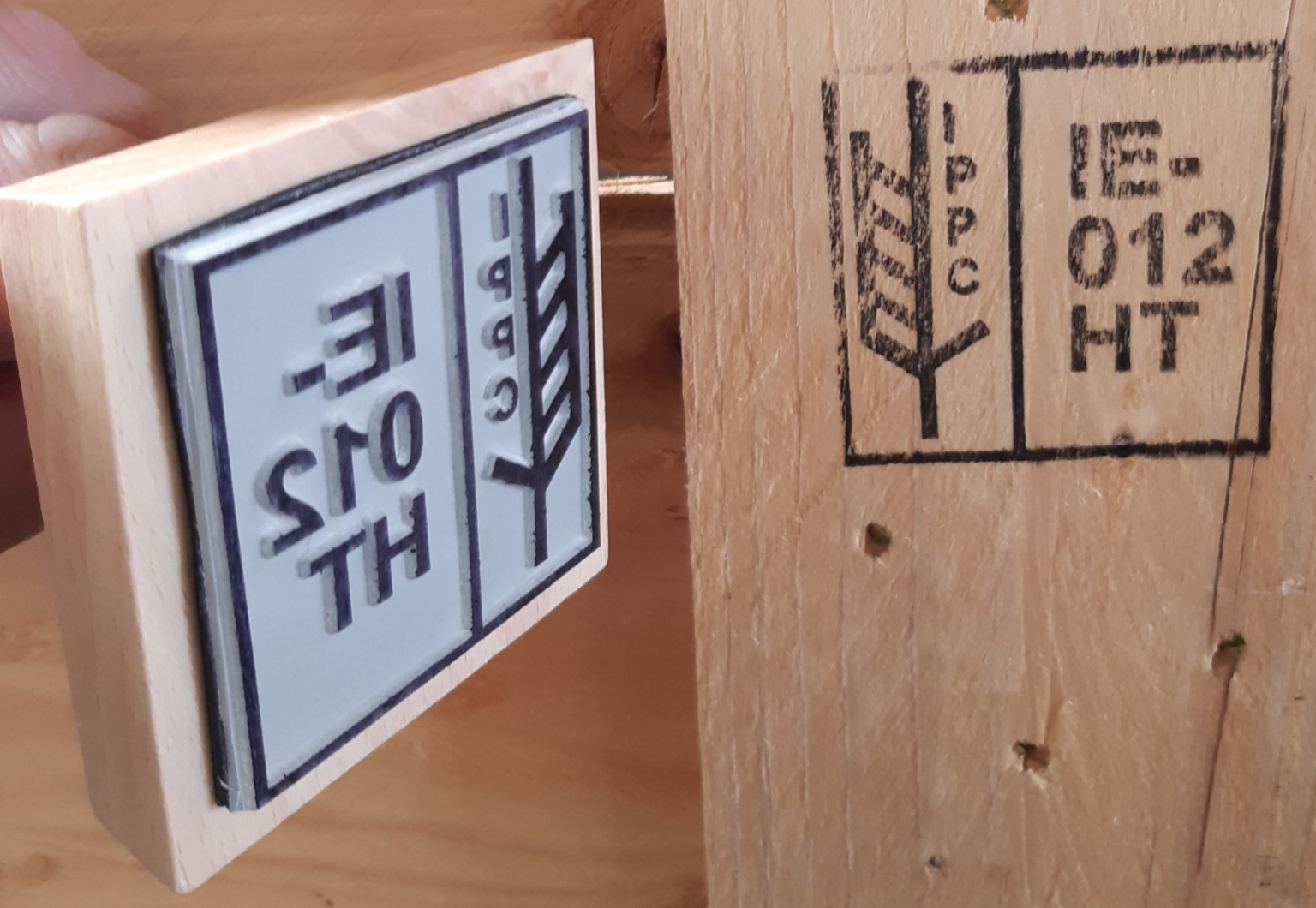 IPPC Pallet Marking Stamp | Royal Rubber Stamps